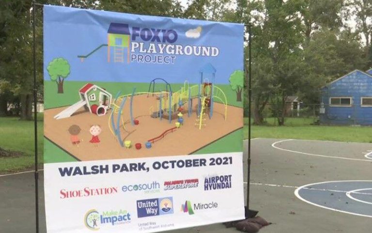 Playground Opens At Walsh Park