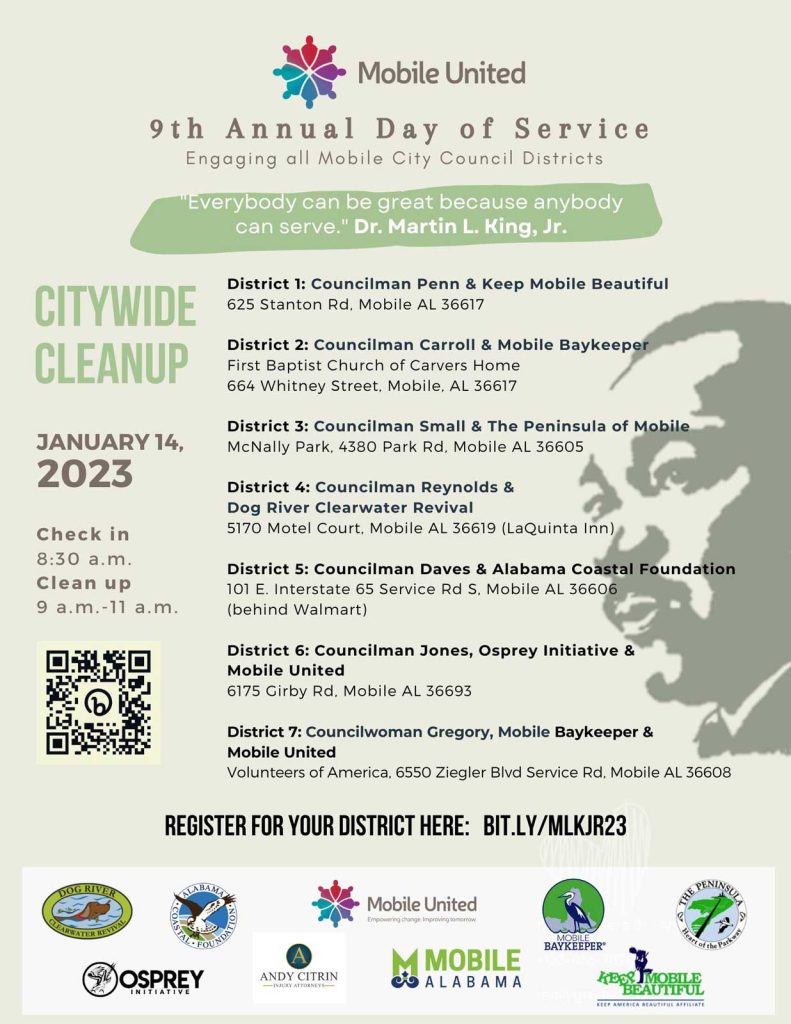 MLK, Jr. Day Of Service Tomorrow