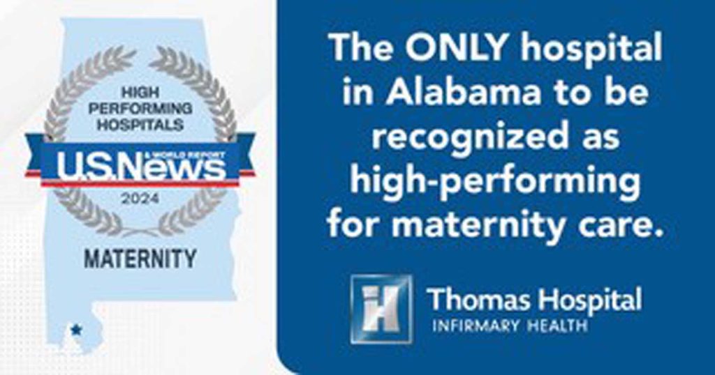 Thomas Hospital Earns “High Performing” Rankings