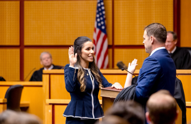 Bucci Sworn In As District Court Judge In Newly Created Seat