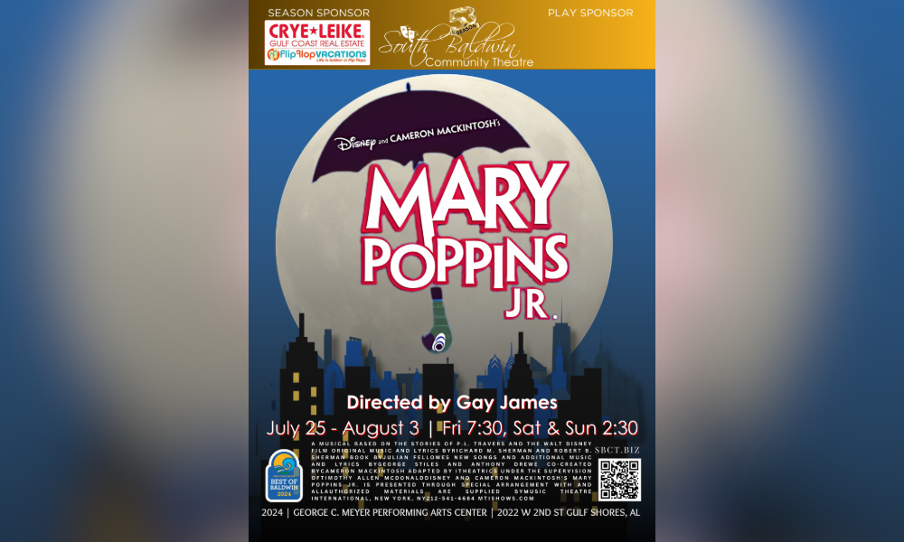 SBCT To Present Mary Poppins Jr.