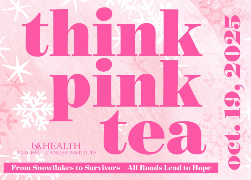 USA Health MCI Hosting Think Pink Tea On October 19